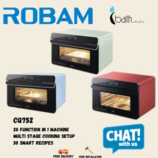 [Display Unit] Robam Portable Combi Oven CQ752 (Blue) | Shopee Malaysia