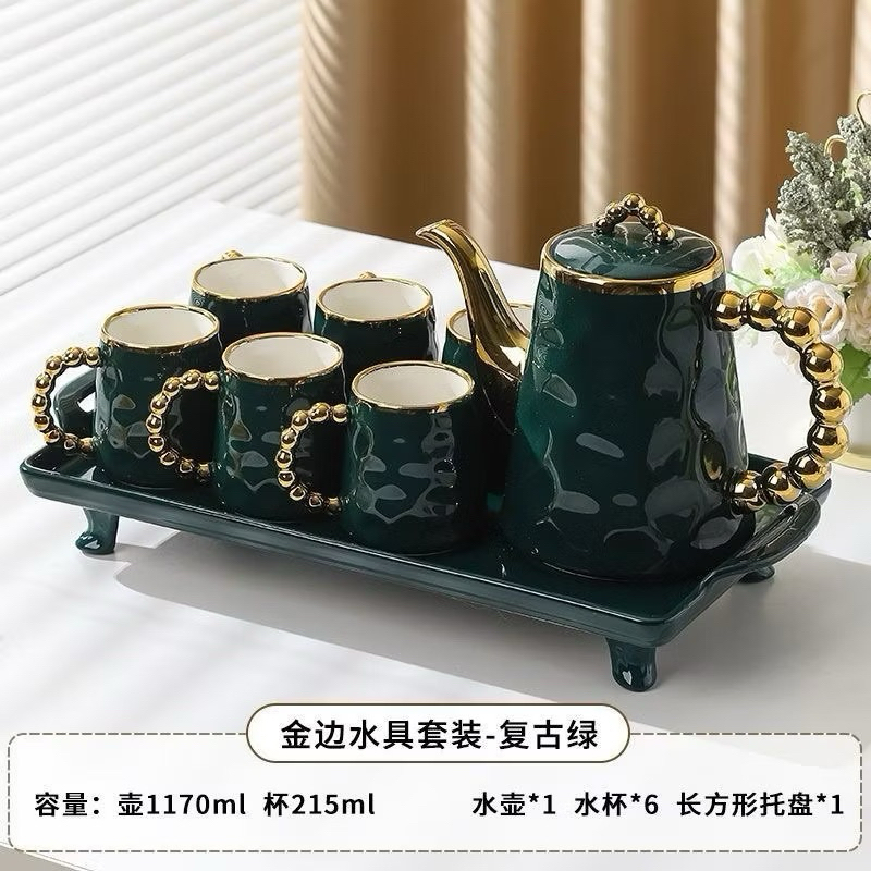 Luxury Ceramic Water Cup Tea Cup Tea Set Home Cup Wedding Housewarming ...
