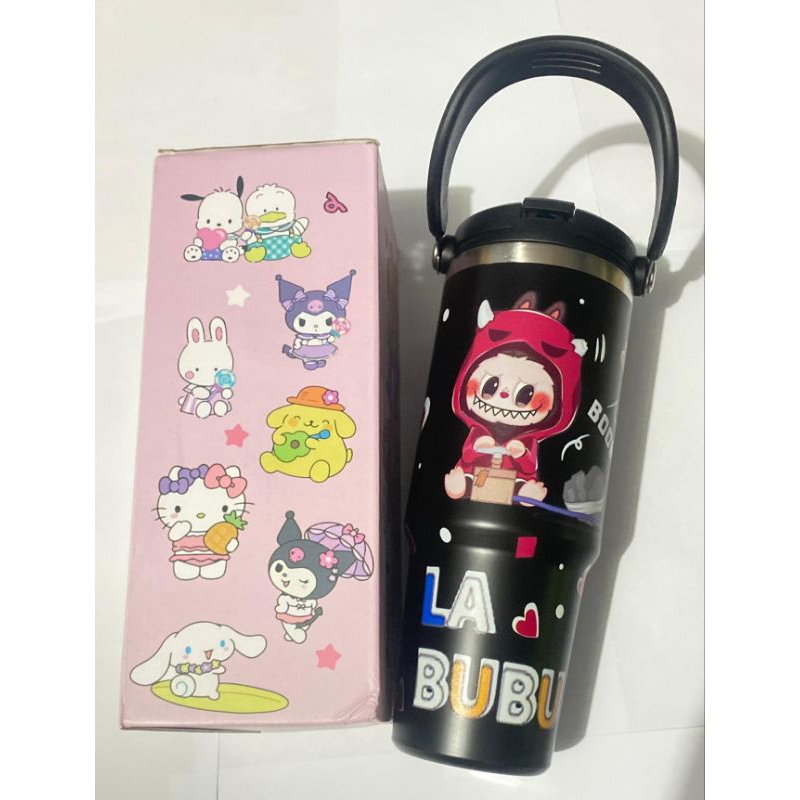 Labubu Botol Air termos tahan sejuk tahan panas | Shopee Malaysia