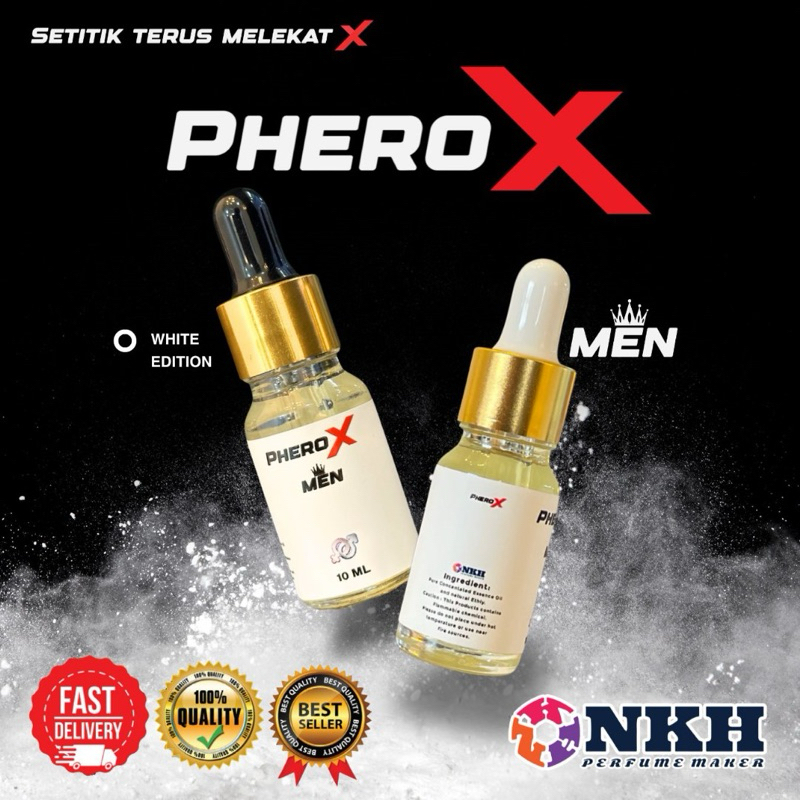 PERFUME PHERO MEN WHITE FIRST EDITION | Shopee Malaysia