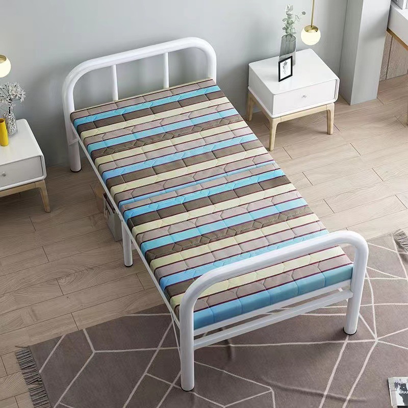 Folding Bed Single Bed Accompanying Noon Break Bed Nap Simple and ...