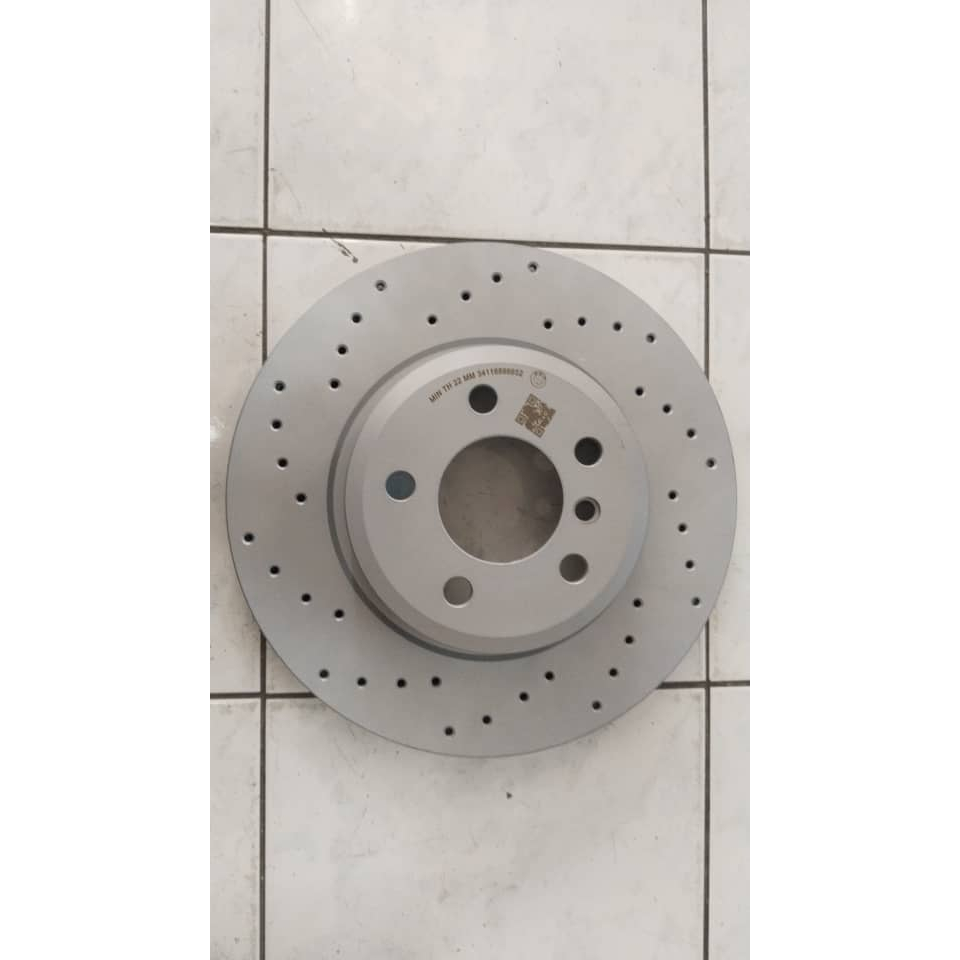 34116896652 FRONT BRAKE DISC BMW F10 528i F10 LCI N20 N52 (ORIGINAL ...