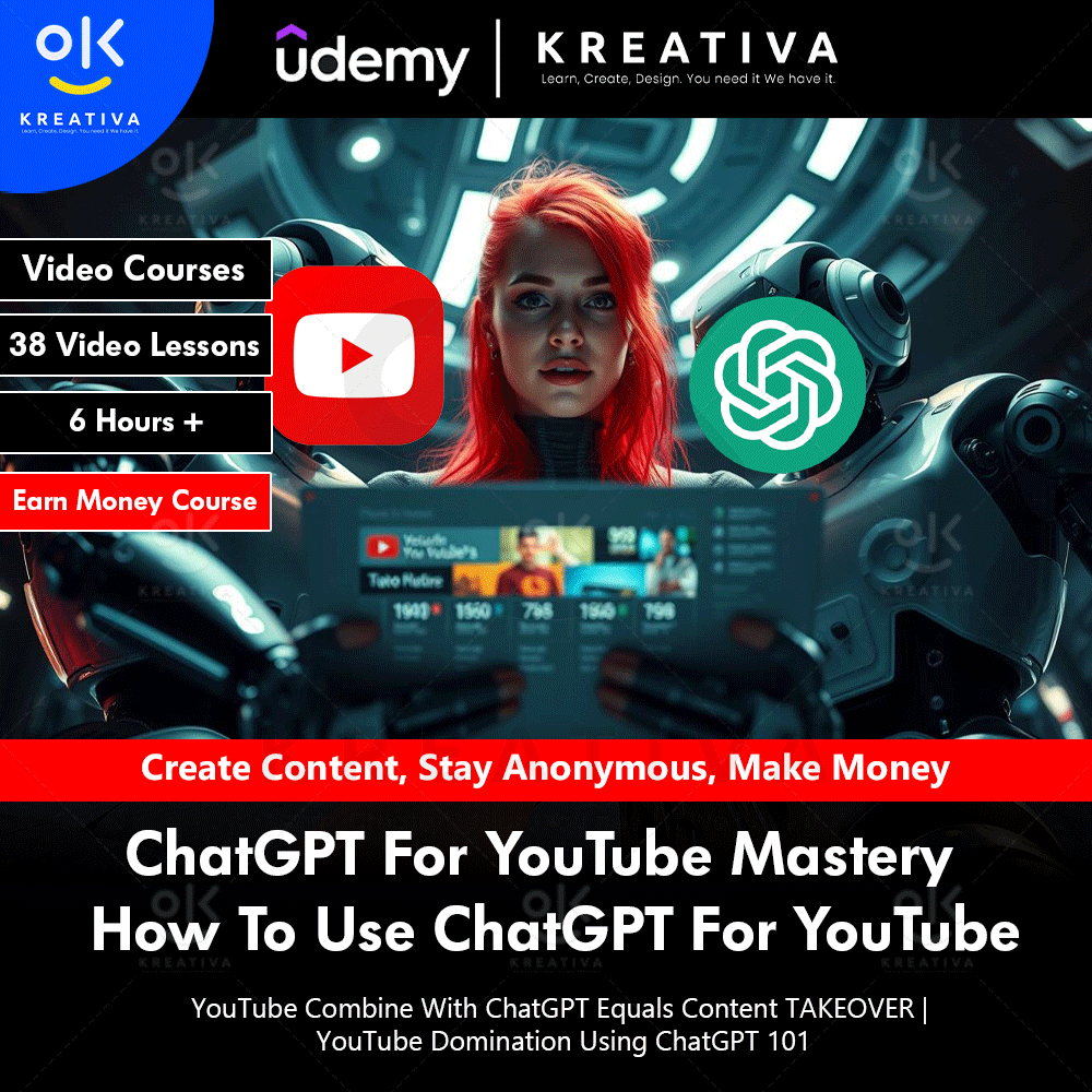Video Course - ChatGPT For YouTube Mastery How To Use ChatGPT For ...