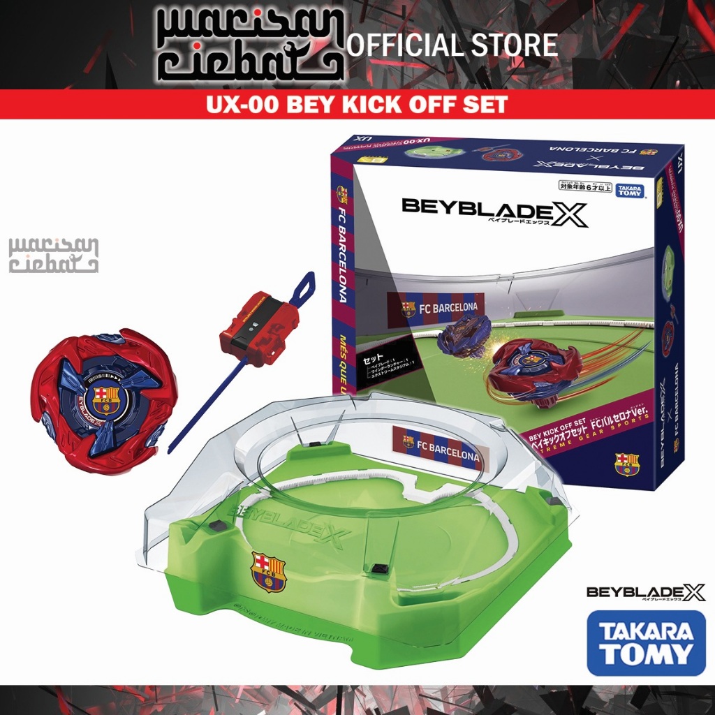 Takara Tomy Beyblade X UX-00 Bey Kick Off Set FC Barcelona Ver. | Shopee Malaysia