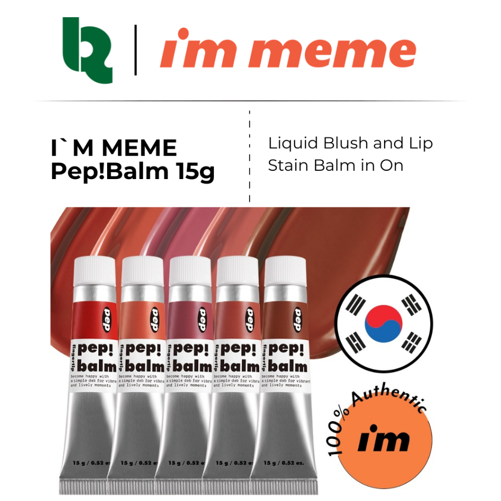 I'M Meme Pep!Balm Multi-Use Lip And Cheek Tint With Shea Butter (15g ...