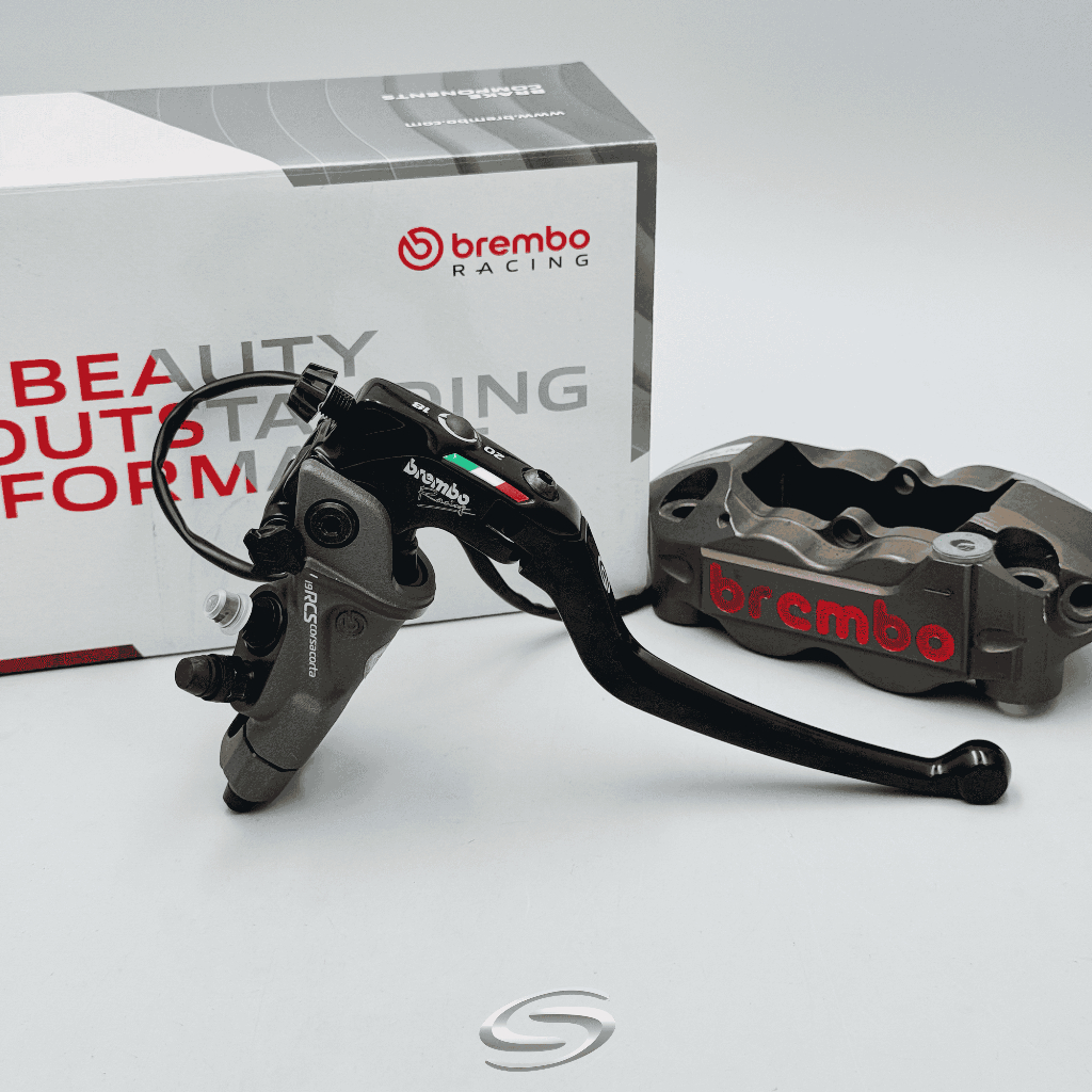 Brembo RCS19 Corsa Corta Master Cylinder Brembo Masterpump Brake Lever ...