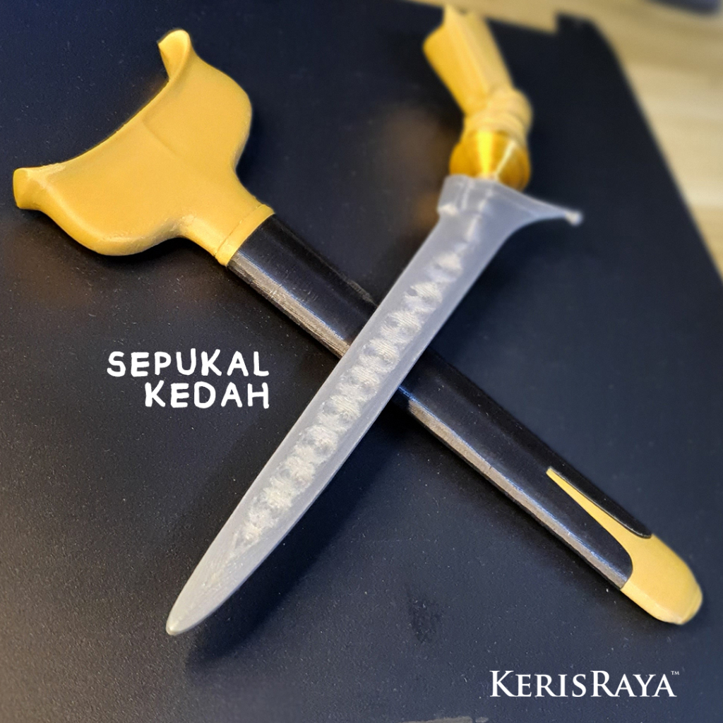 KIDs Friendly Keris Sepukal Kedah - pelengkap busana, keris plastik ...