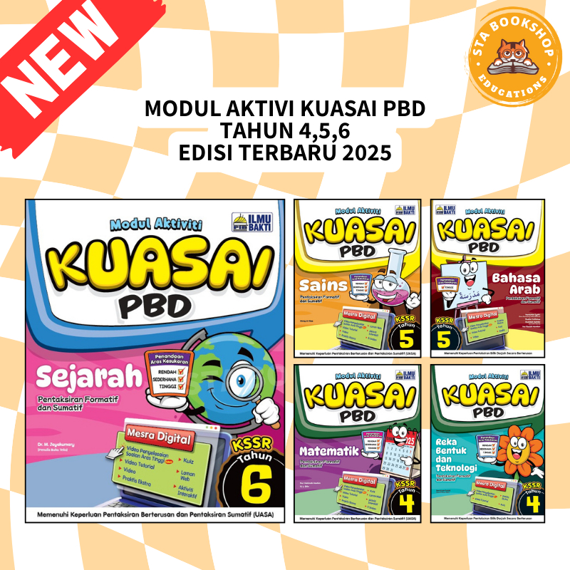 [STA] 2025 MODUL AKTIVITI KUASAI PBD KSSR TAHUN 4, 5, 6 (ILMU BAKTI) | Shopee Malaysia