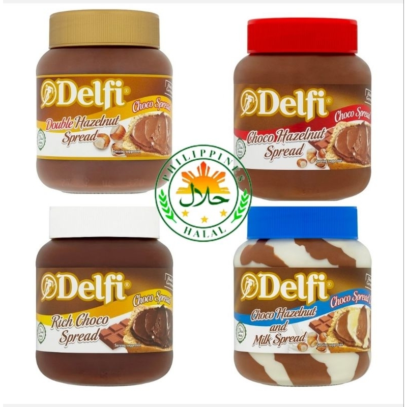 DELFI Halal Chocolate Spread Hazelnut Milk | Double Hazelnut ...