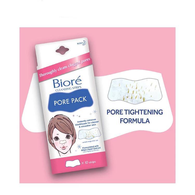 BIORE PORE PACK ( 10 strips ) | Shopee Malaysia
