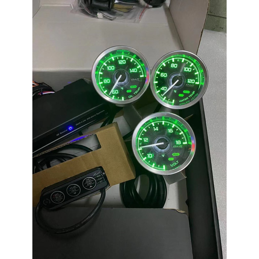 Obd Defi Meter A1 Gauge Set 3pcs and 6pcs Set come WITH Controller ...