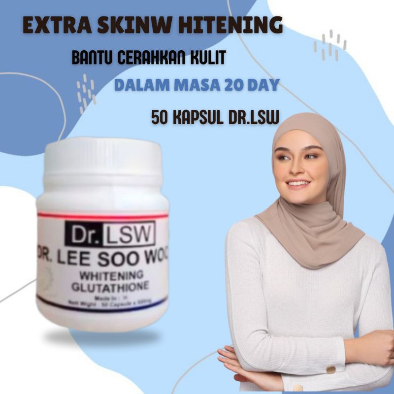 Pemutih Kulit Dr Lsw Glutathione Skin Whitening (lee soo wook ...