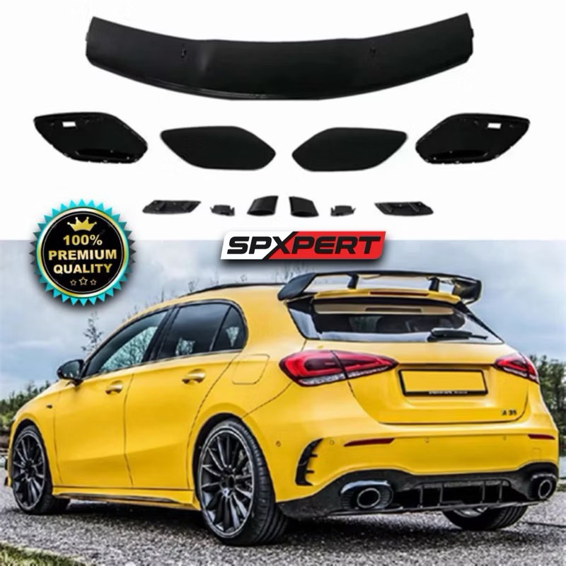 Mercedes benz w177 spoiler premium | Shopee Malaysia
