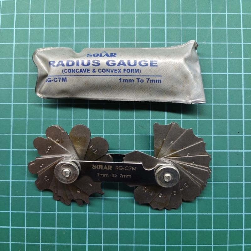 Solar Radius Gauges 1-7mm （Concave And Convex Form） | Shopee Malaysia