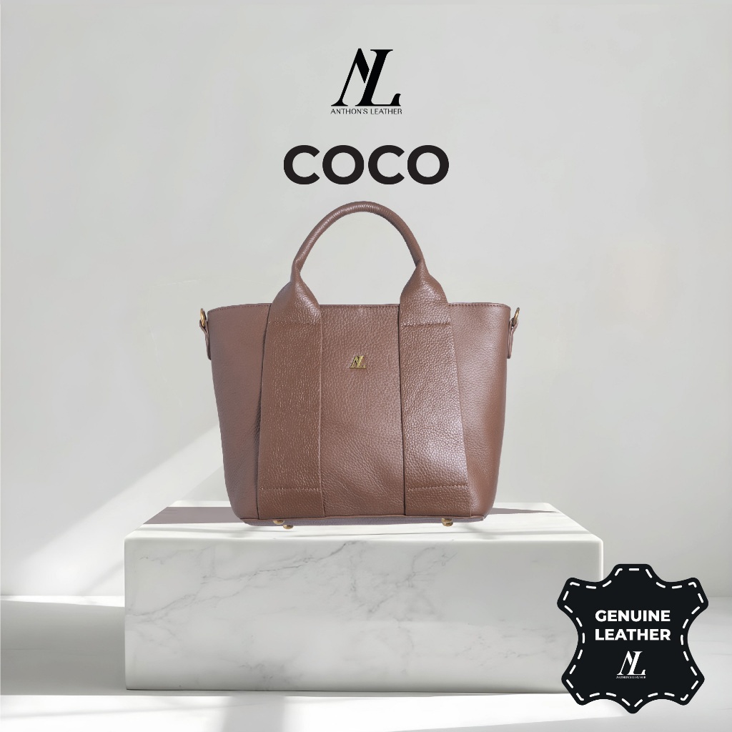 Coco Genuine Leather Bags By Anthon's Leather | Shopee Malaysia
