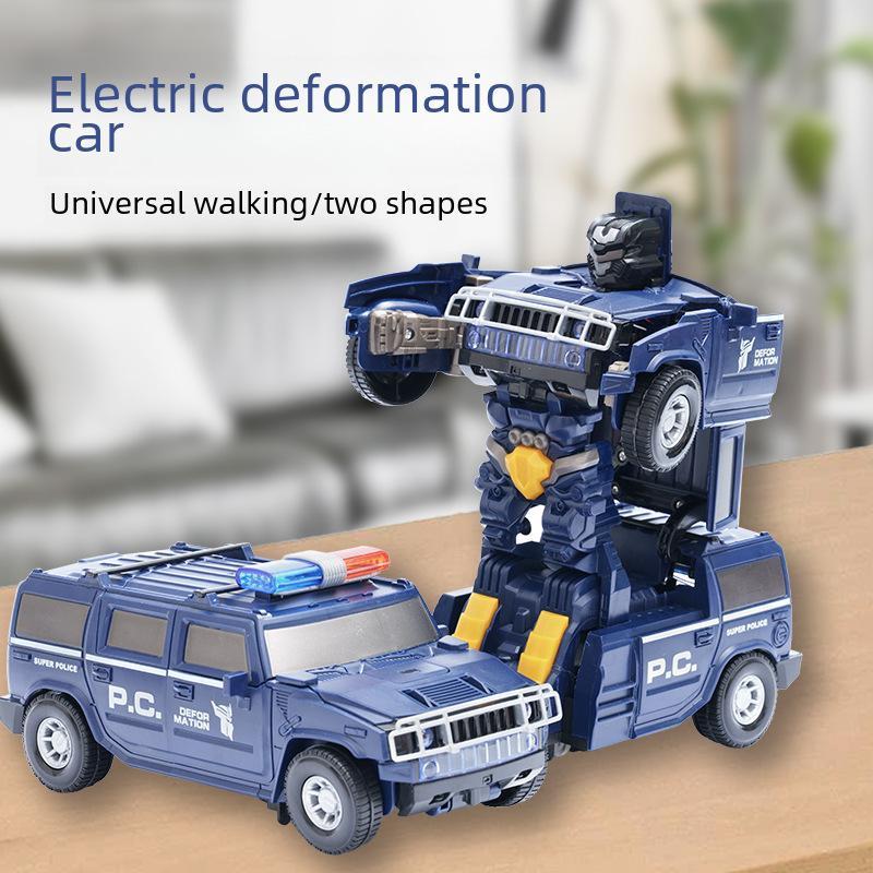 Kereta Polis Hummer Mainan Elektrik untuk Kanak-kanak Robot Menari ...