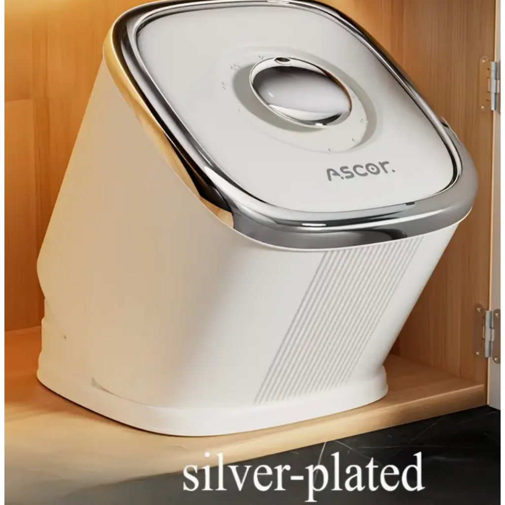 Rice Box 6KG Rotating Rice Storage Box, Sealed Bucket Easy Open from ...