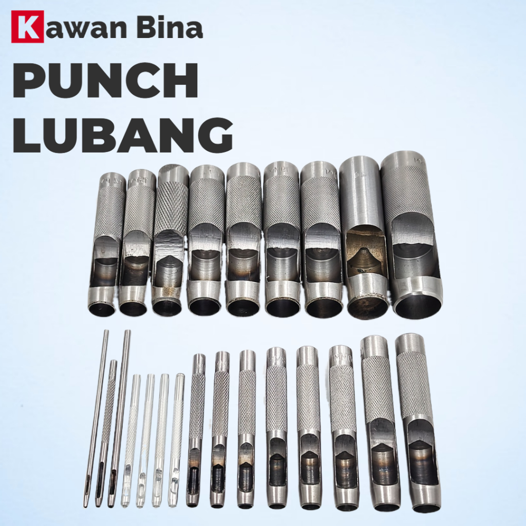 Penebuk Lubang Kulit Kualiti Tinggi High Quality Leather Hollow Hole ...