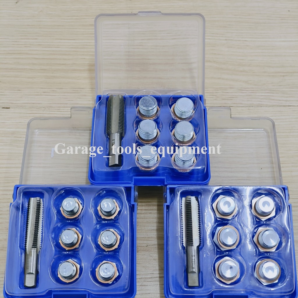 GTE Oil Drain Repair Kit Set | Thread Reapir Kit | Per Set | Shopee ...