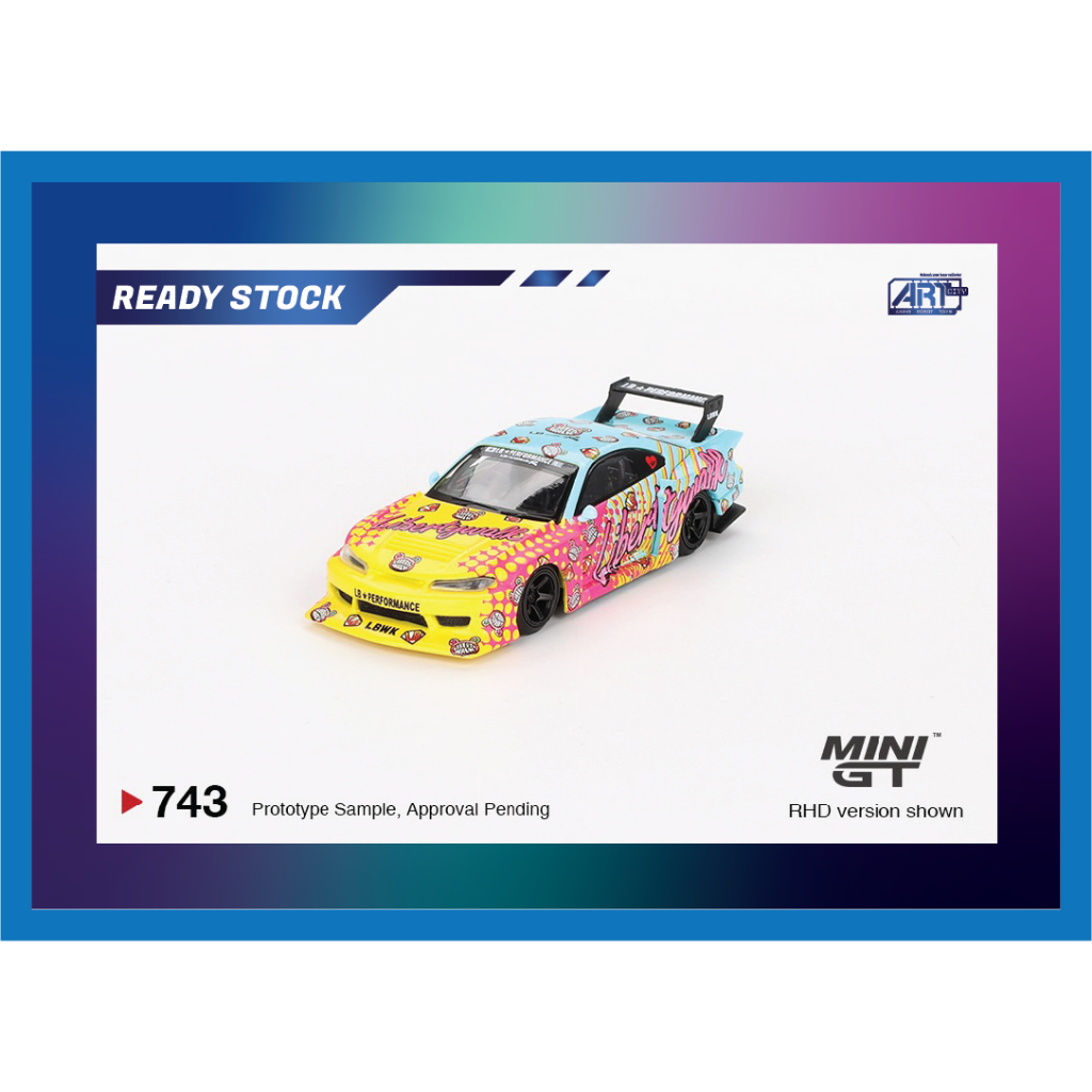 (READY STOCK) Mini GT - 743 Nissan LB-Super Silhouette S15 Silvia - LB ...