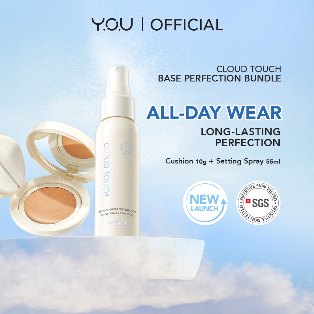 YOU Base Perfection Bundle |Dreamy-fit Lasting Mesh Cushion kusyen 10g ...