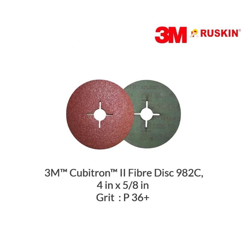 3M 982C 4 Inch Disc 36+ Cubitron II Fibre Disc (4"x5/8") | Shopee Malaysia