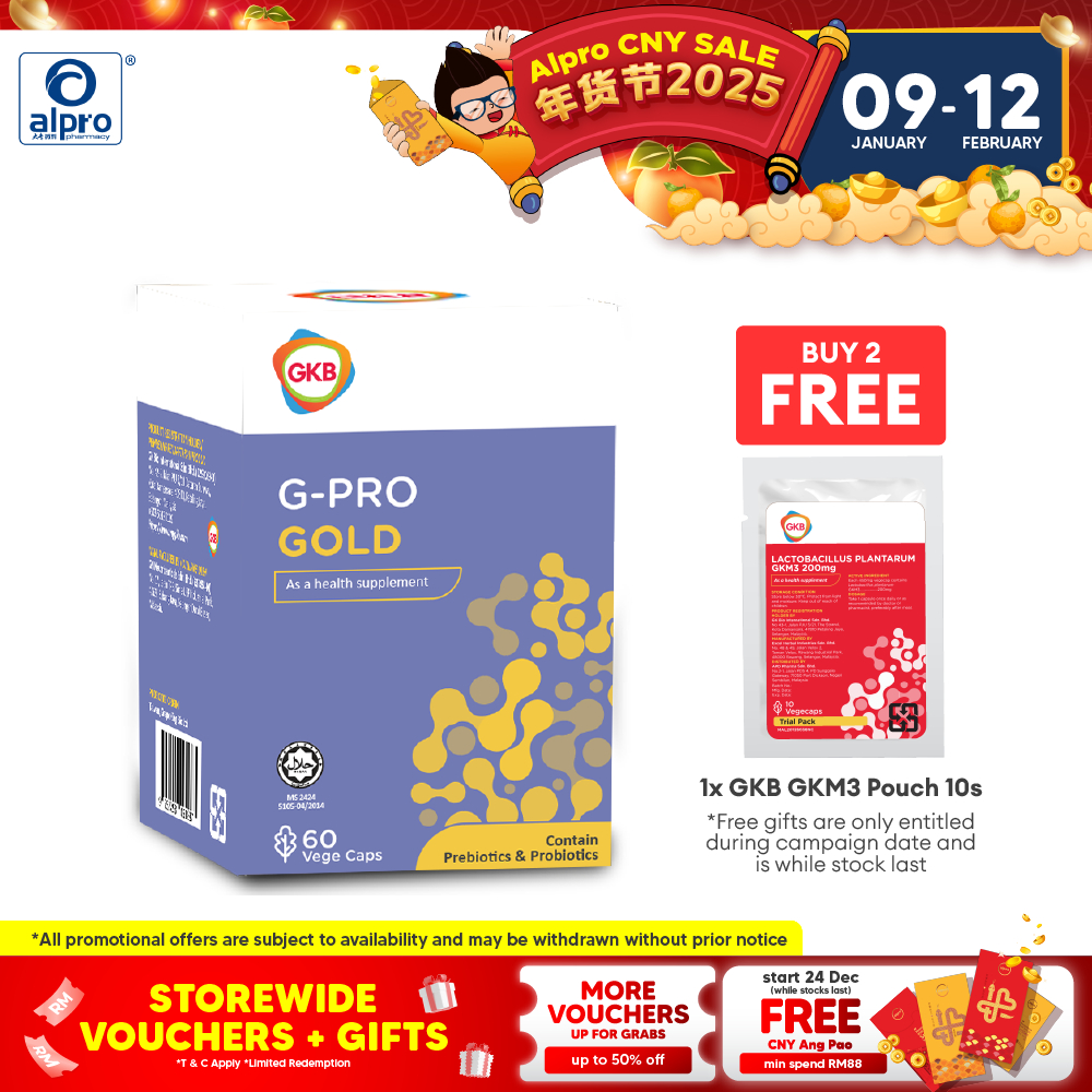 GKB G-Pro Gold (60S) | Shopee Malaysia