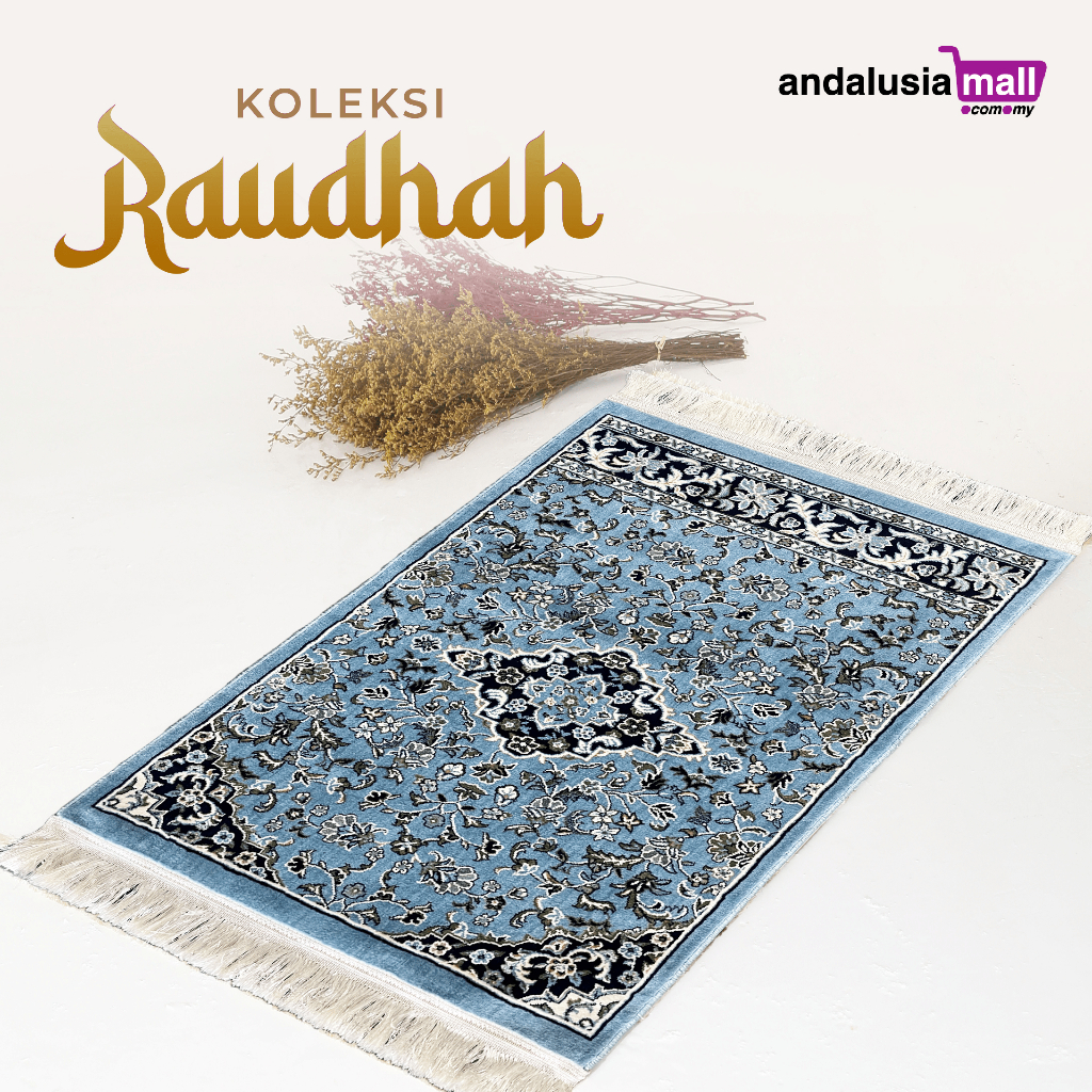 KOLEKSI RAUDHAH 8mm - Sejadah Raudhah Andalusia Original Madinah ...