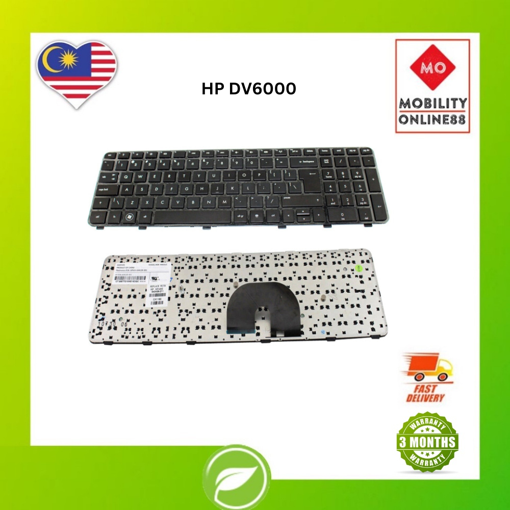HP DV6000 Laptop Keyboard | Shopee Malaysia