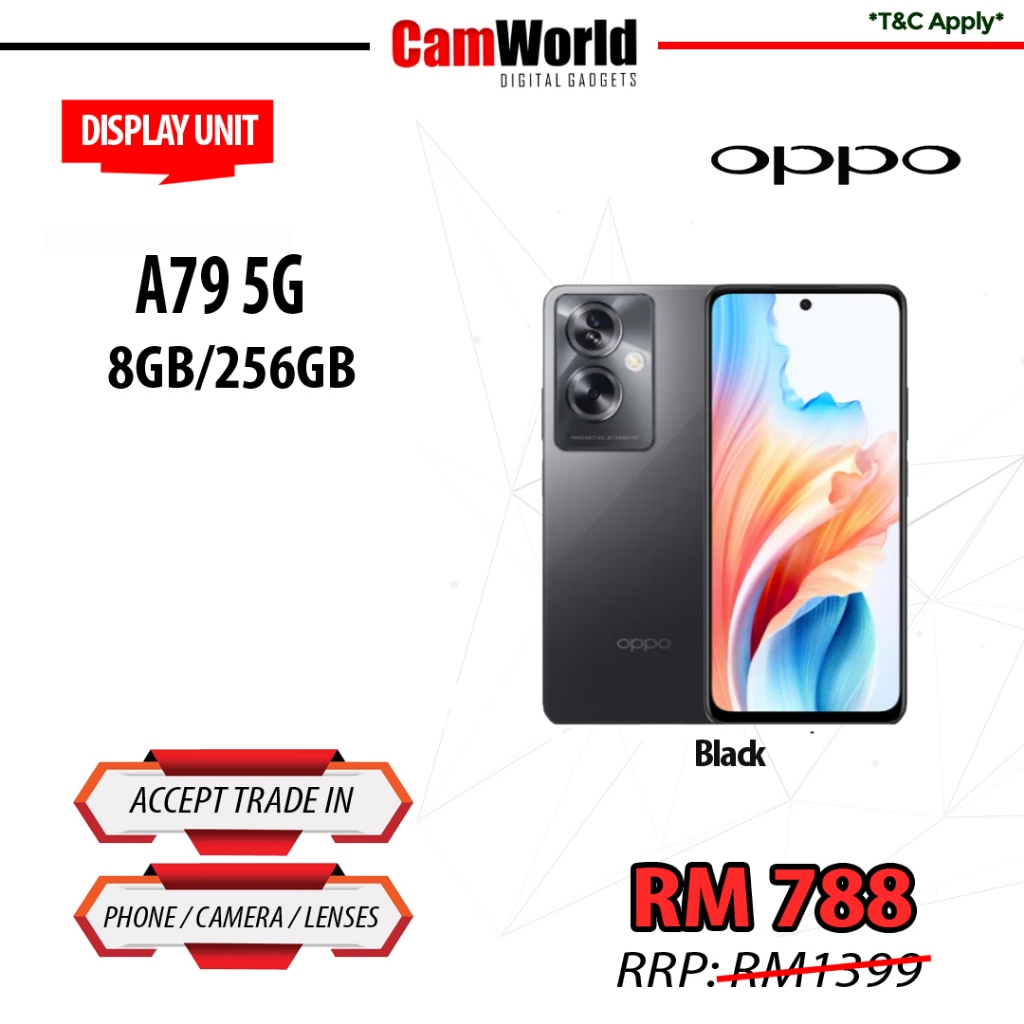 Oppo A79 5G ( 8GB/256GB ) Display unit | Shopee Malaysia