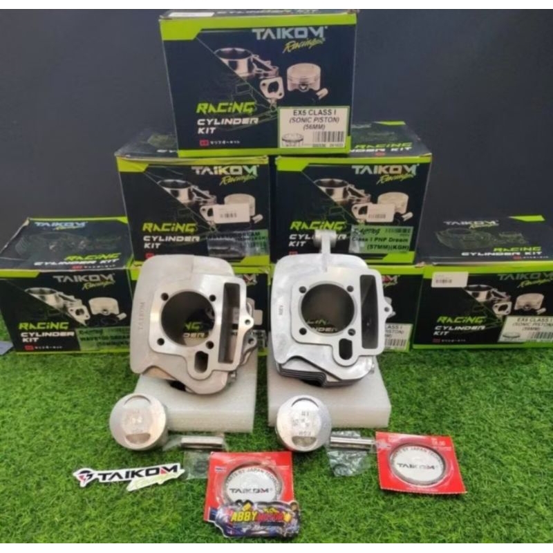 TAIKOM RACING BLOCK 53MM 56MM 57MM 58MM (SONIC PISTON) BLOCK EX5 DREAM ...