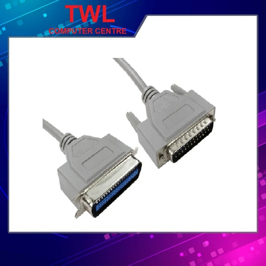 Paraller Printer Cable 1.5m (1Y WARRANTY) | Shopee Malaysia