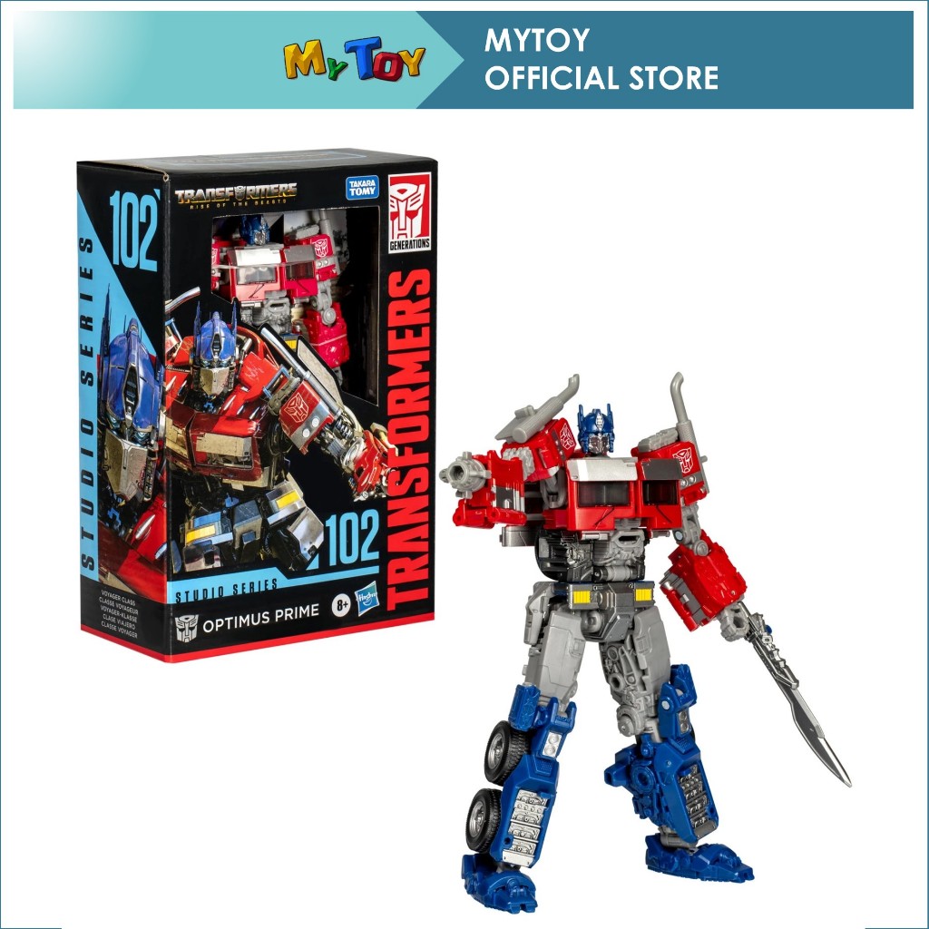 Hasbro Transformers Studio Series 102 Voyager Class Optimus Prime ...