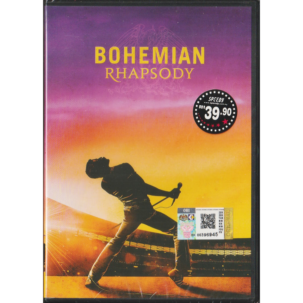 DVD BOHEMIAN RHAPSODY ( ORIGINAL DVD ) | Shopee Malaysia