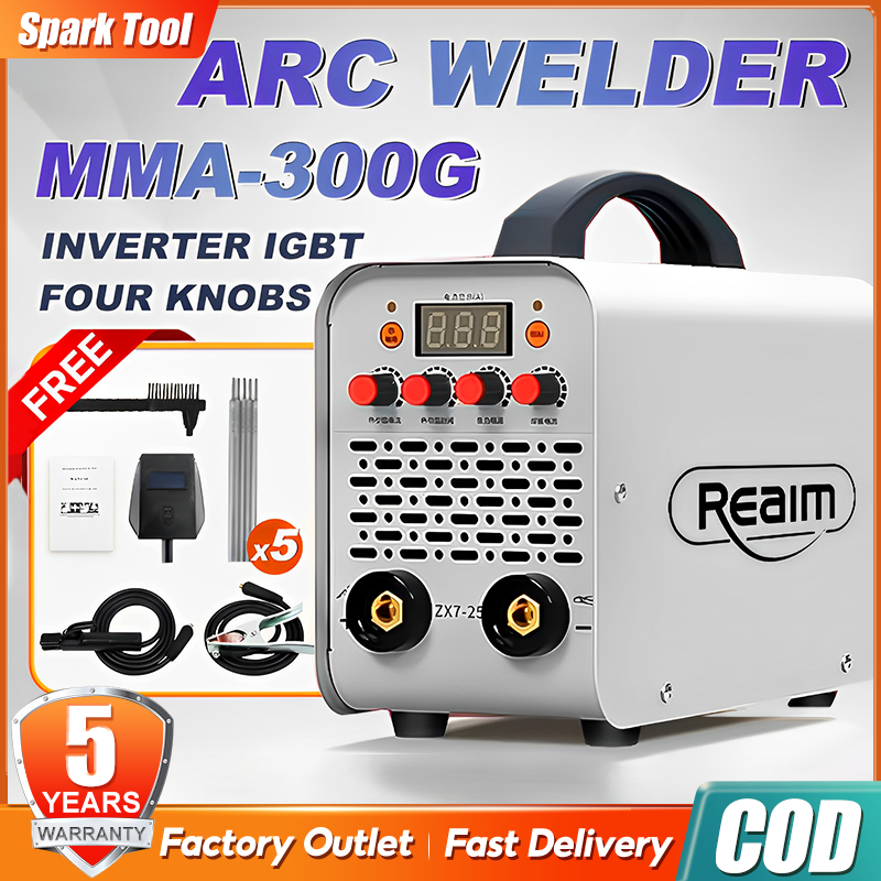 MMA Welder ARC Manual Welding Machines 300G IGBT Three Knob Portable ...