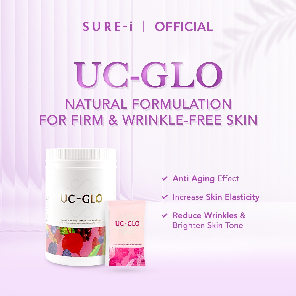 SURE-i | UC-GLO Kolagen Antioksidan Anti-Penuaan Collagen Antioxidant ...
