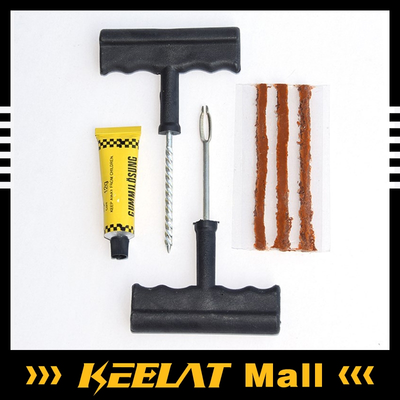 KEELAT Car Motorcycle Tire Repair Tool Kit Automotive Automobile Car ...