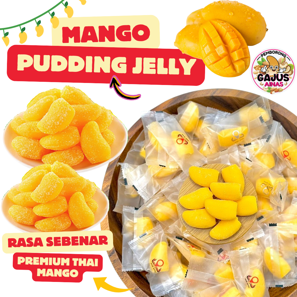 MANGO PUDDING JELLY GUMMY HALAL | Shopee Malaysia