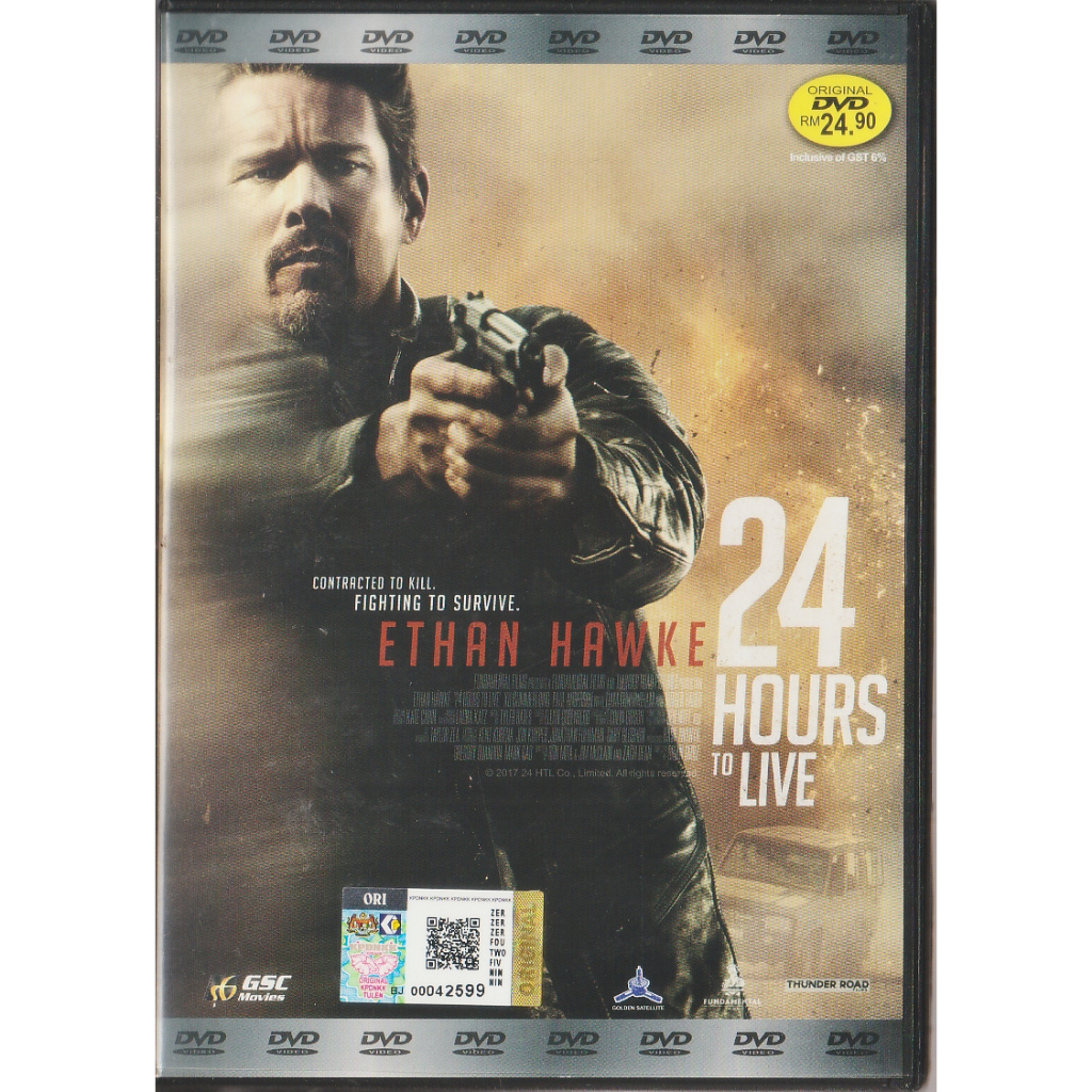 DVD 24 HOURS TO LIVE ( ORIGINAL DVD ) | Shopee Malaysia