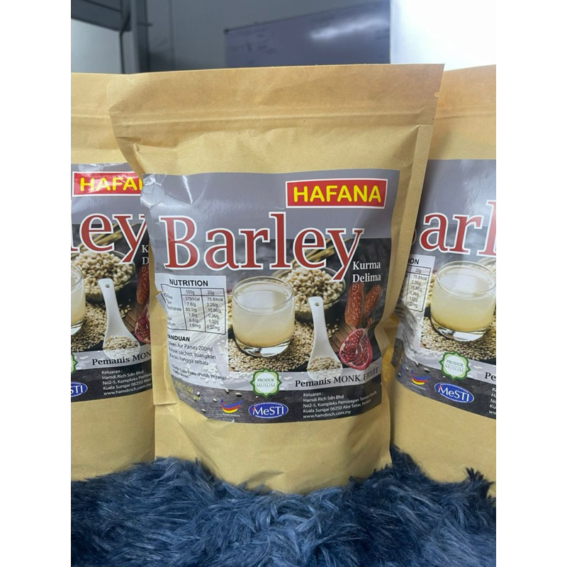 barley barli hafana TIADA GULA PUTEH PERANG minuman organic holland ...