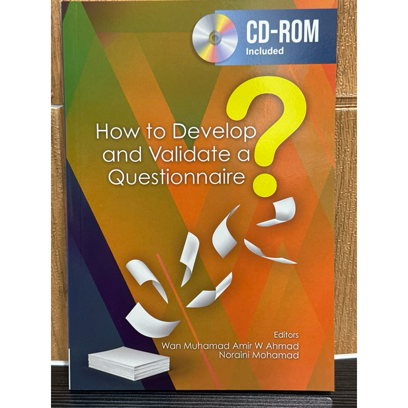 How to Develop and Validate a Questionnaire? (USM) | Shopee Malaysia