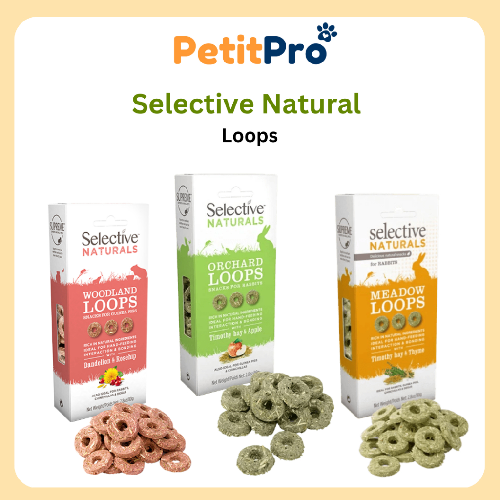 [SCIENCE SELECTIVE] Meadow Loops Snacks for Rabbits, Hamsters ...