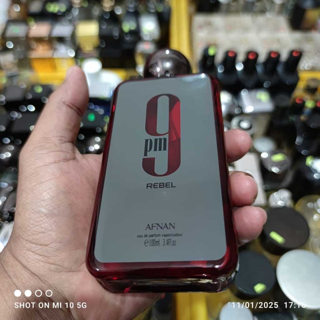 Afnan 9PM Rebel EDP UNISEX ALL-DAY FRAGRANCE 1ml 3ml 5ml Original ...