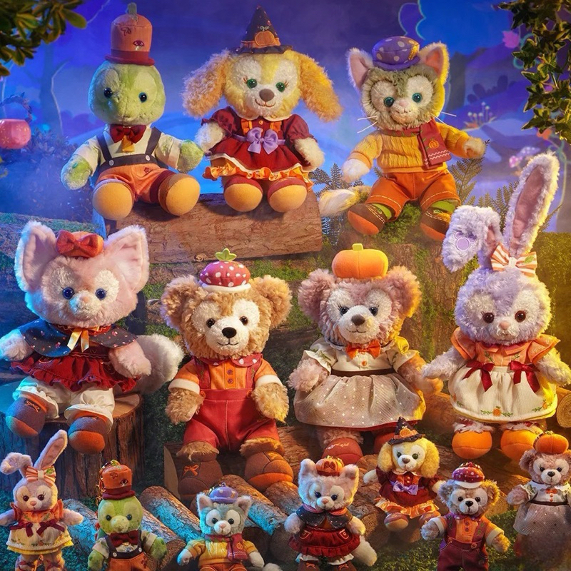 Duffy and friends Halloween Series Plush toy 2024 ( Hongkong Disneyland ...
