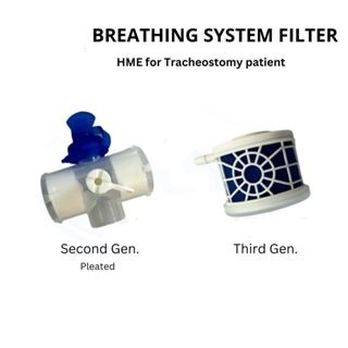 Trachy HME filter | with oxygen port | STERILE [EXP: 2028-10] | Shopee ...
