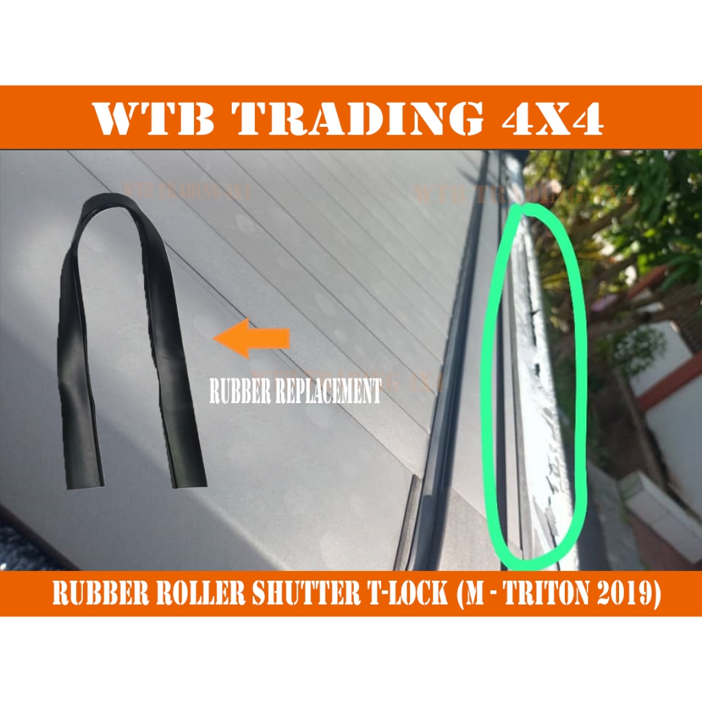 Roller Shutter Rubber Left And Right Replacement Roller Lid Spare Parts ...