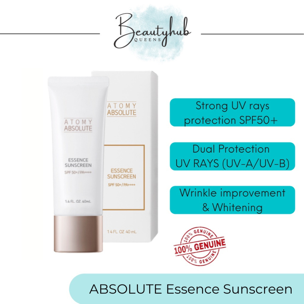 ATOMY ABSOLUTE Essence Sunscreen UV Protector [A.T.O.M.Y] SPF50+ / PA ...