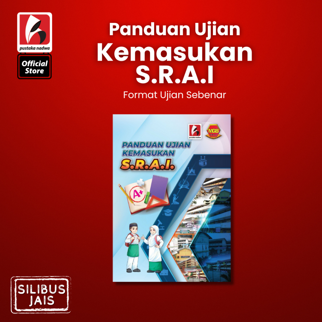 [PUSTAKA NADWA] Panduan Ujian Kemasukan SRAI - Buku Latihan Model Sebenar Ujian Kemasukan SRAI ...