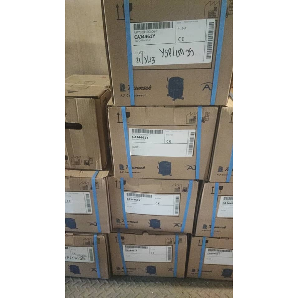 FRANCE TECUMSEH COMPRESSOR - CAJ4461Y / R134 / 1/2 HP / 50 Hz | Shopee ...