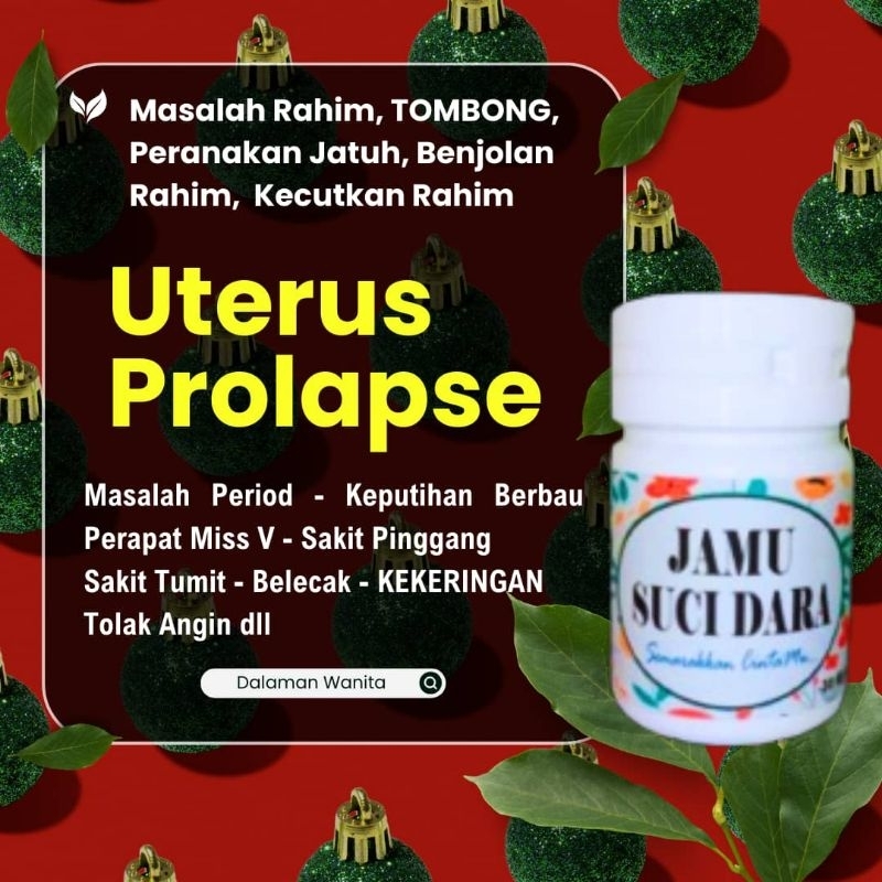 🔥💯 Kapsul For Prolapse Uterus, Tombong Peranakan, Sakit Pinggang Tumit ...
